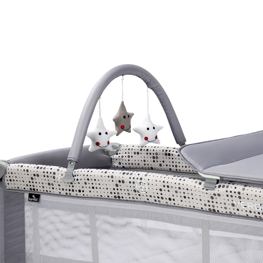 Baby cot VERONA 2 Layers Plus | Baby cots for rest and play | Lorelli